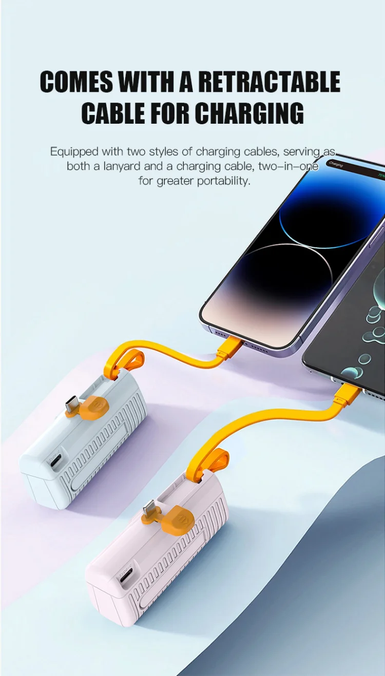 2025 New Products Mini Power Banks - Portable Chargers