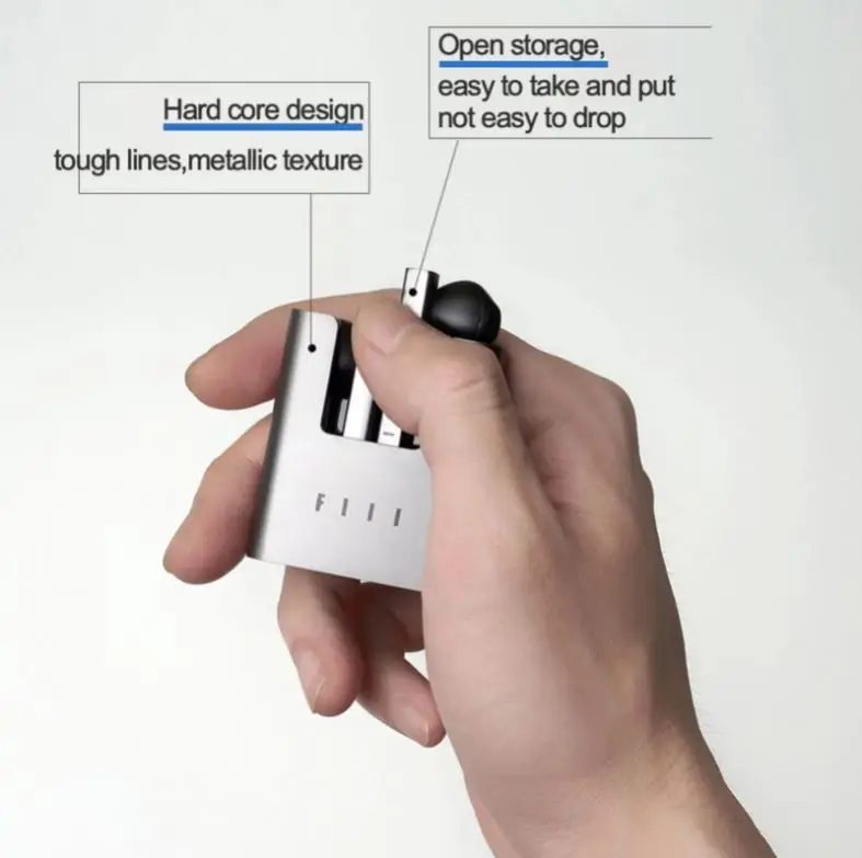 FIIL CC 2 True Wireless Earbuds - BT 5.2, Active Noise-cancellation