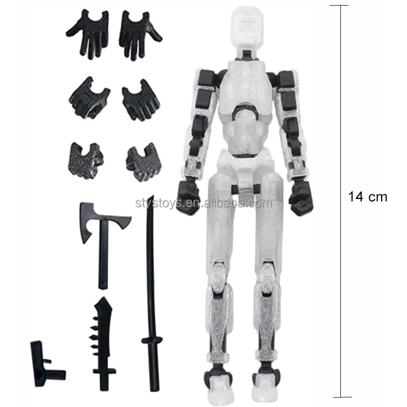 3d Printed Multi-jointed Movable Action Figure Nova T13 Dummy Figure ...