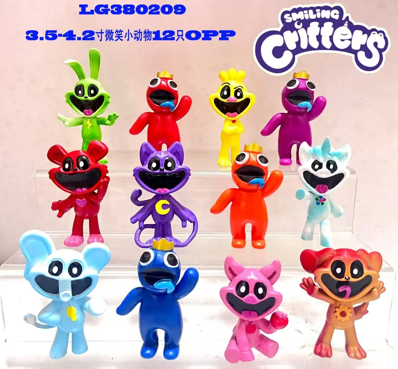 Playtime3 Smiling Horror Animal Smiling Critters Doll Mini Decoration ...