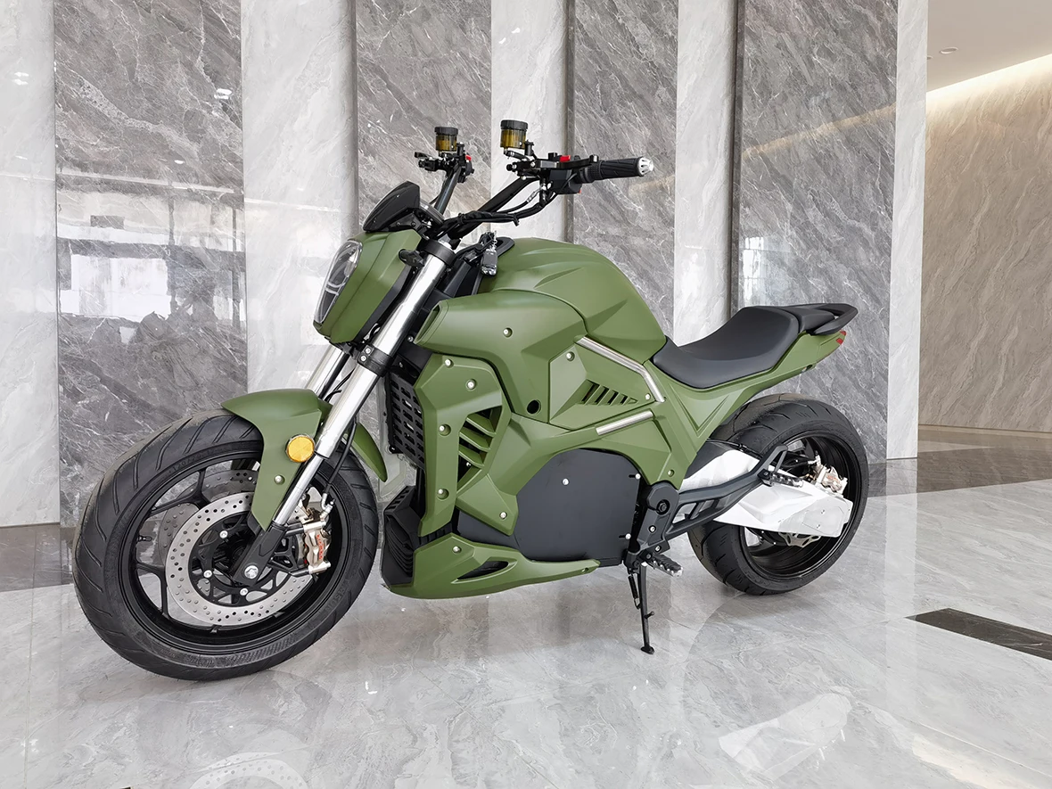 150km/h Speed 72v 8000w Electric Motorcycle - Long Range Racing