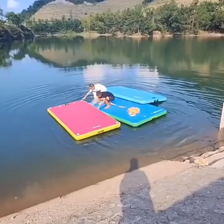 Aqua Bana Floating Resorts Water Mat Water Floating Pads Swimming Pool ...