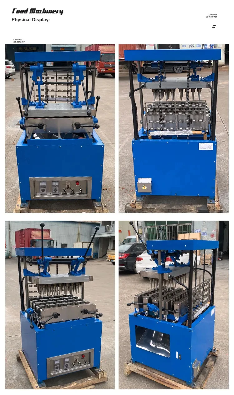 Edible Waffle Wafer Paper Coffee Cup Maker - Multifunctional