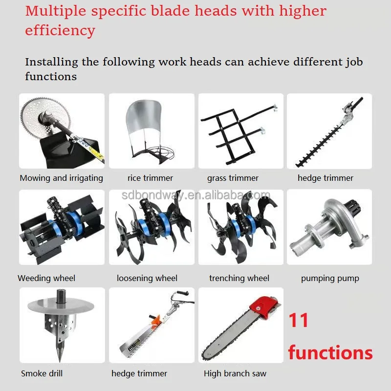 High Quality 4-Stroke Single Blade Hedge Trimmer for Efficient Garden Work