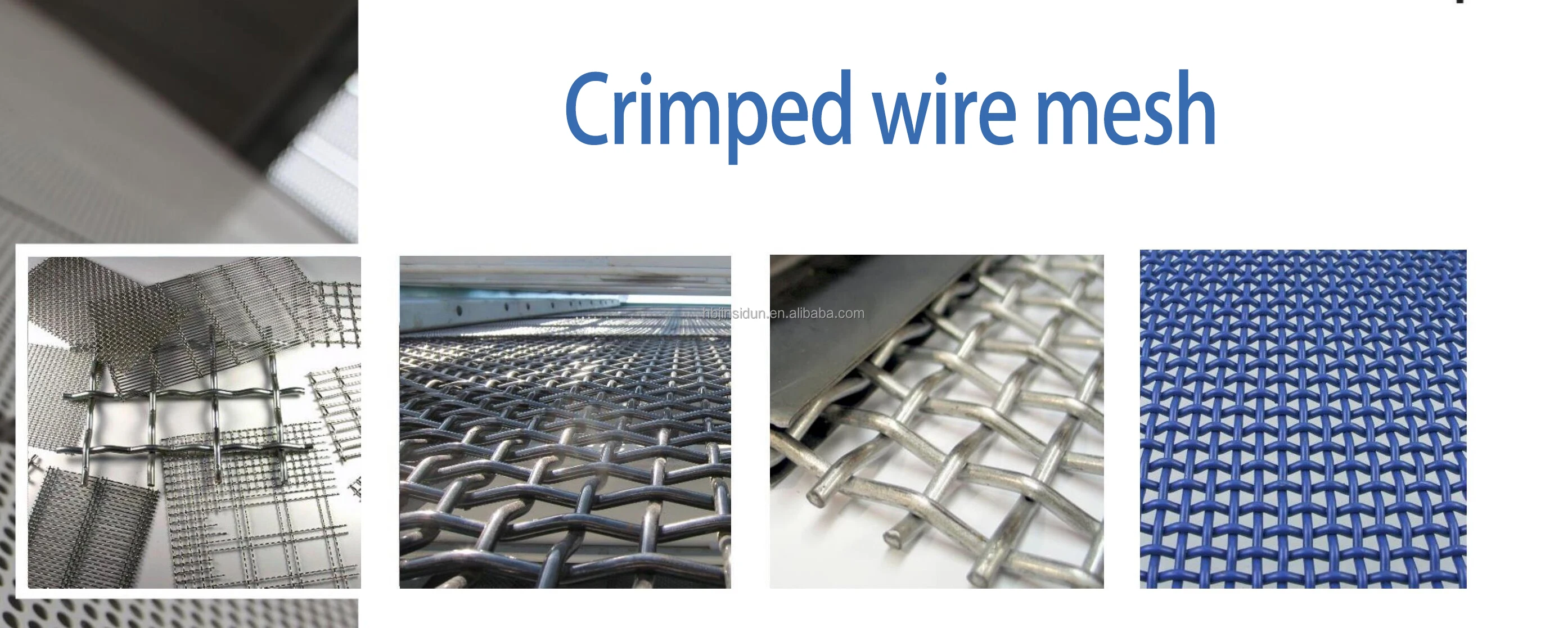 Crimped Wire Mesh Stainless Steel Lock Crimp Crimped Woven Wire Mesh ...