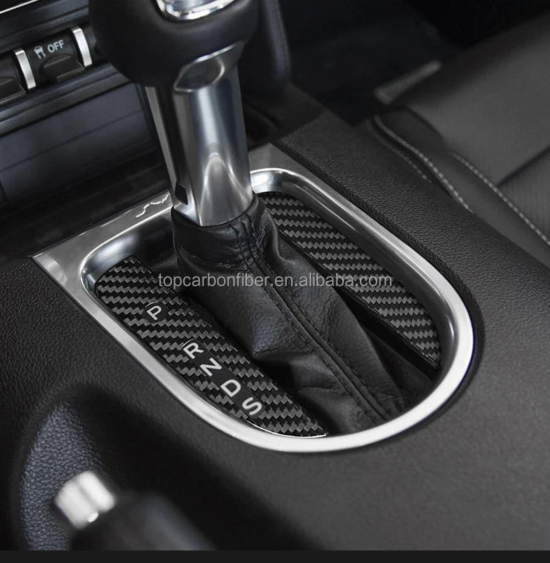 Shasha Carbon Shifter Trim - Luxurious Interior Accessories