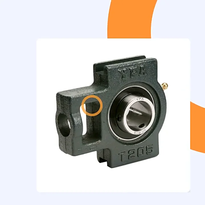 Take Up Bearing Housing T202 Uct 202 15mm Pillow Block Bearing Uct202 - Buy T202 take Up Bearing ...