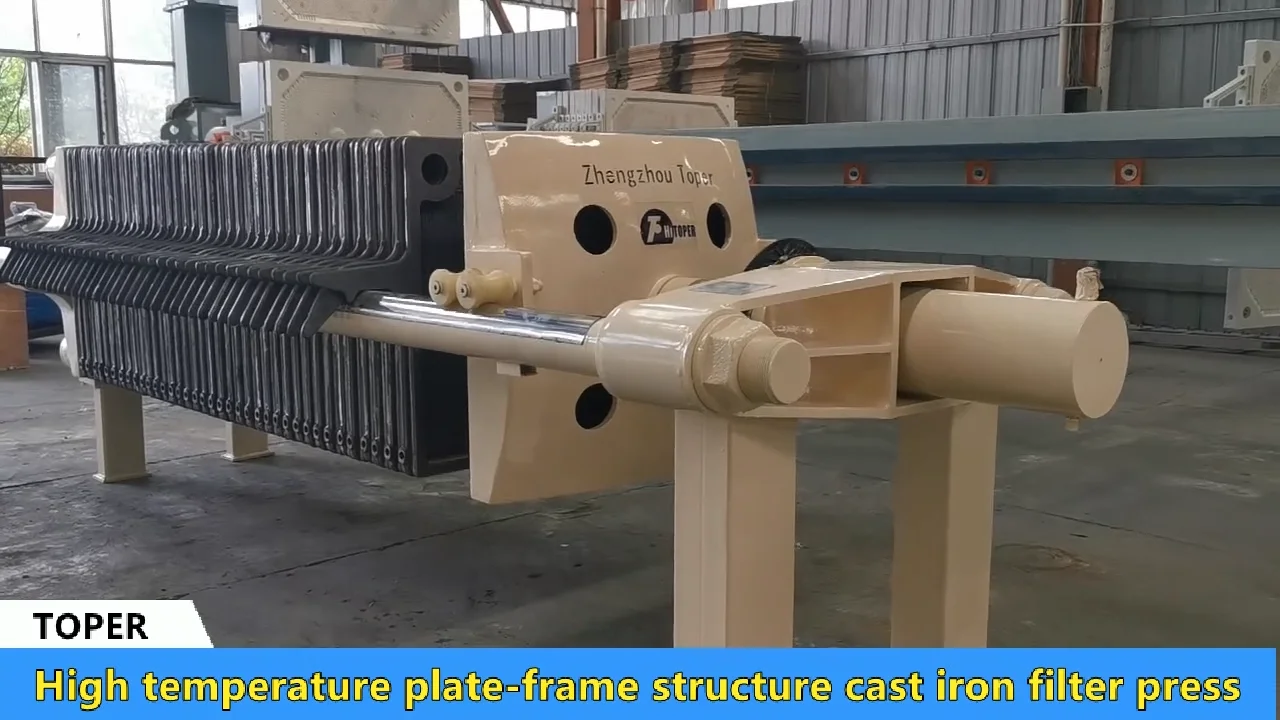 Petrochemical Industry High Temperature Suspension Filtration Press ...