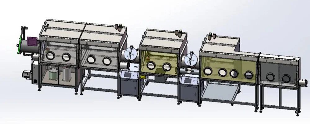 TOB Perovskite Solar Cells Machine - Customization Vacuum Glove Box
