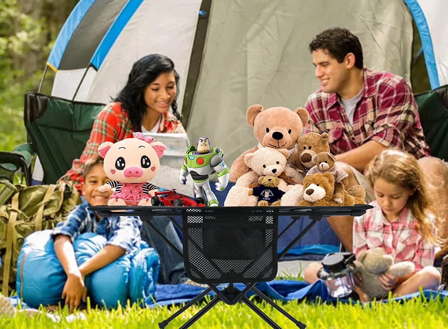 Portable Backpacking Table Compact Lightweight Small Folding Camp Table ...