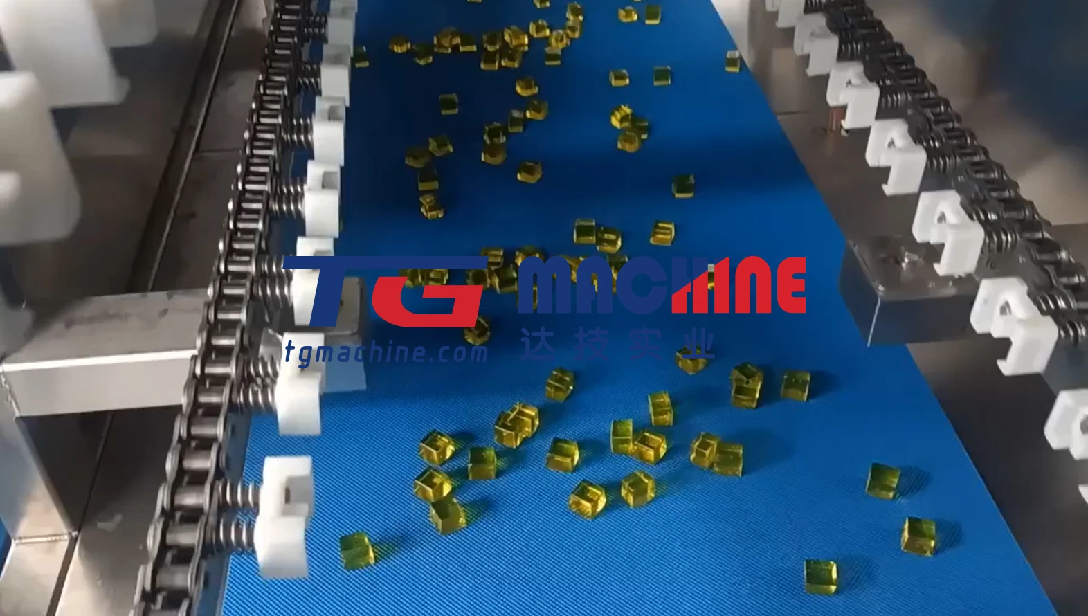 Modular Fully Automated Gummy Jelly Candy Machine 150kg Per Hour Gummy ...