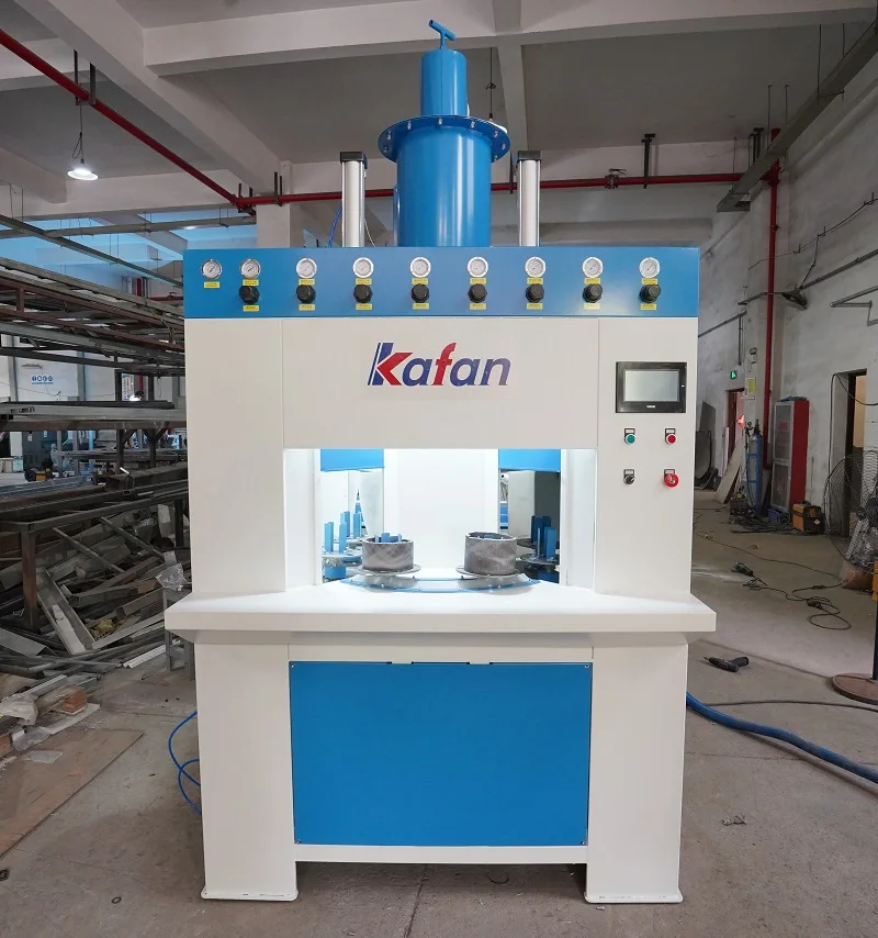 Automatic Bead Blaster Rotational Table Batch Sandblasting Cabinets ...