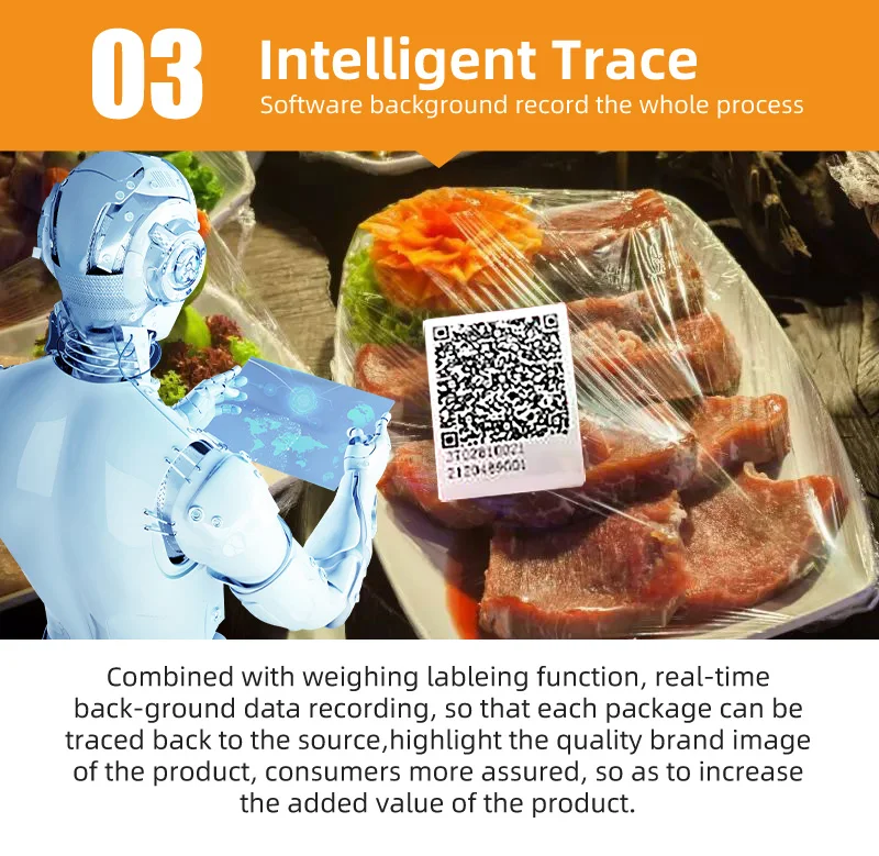 Fresh Supermarket Use Cling Film Wrapping Machine For Vegetables Fruit ...