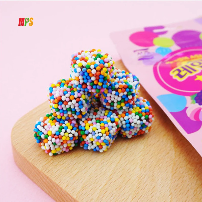 Newest Halal Gummy Clusters Innovative Sour Flavour Granule Soft Chewy ...