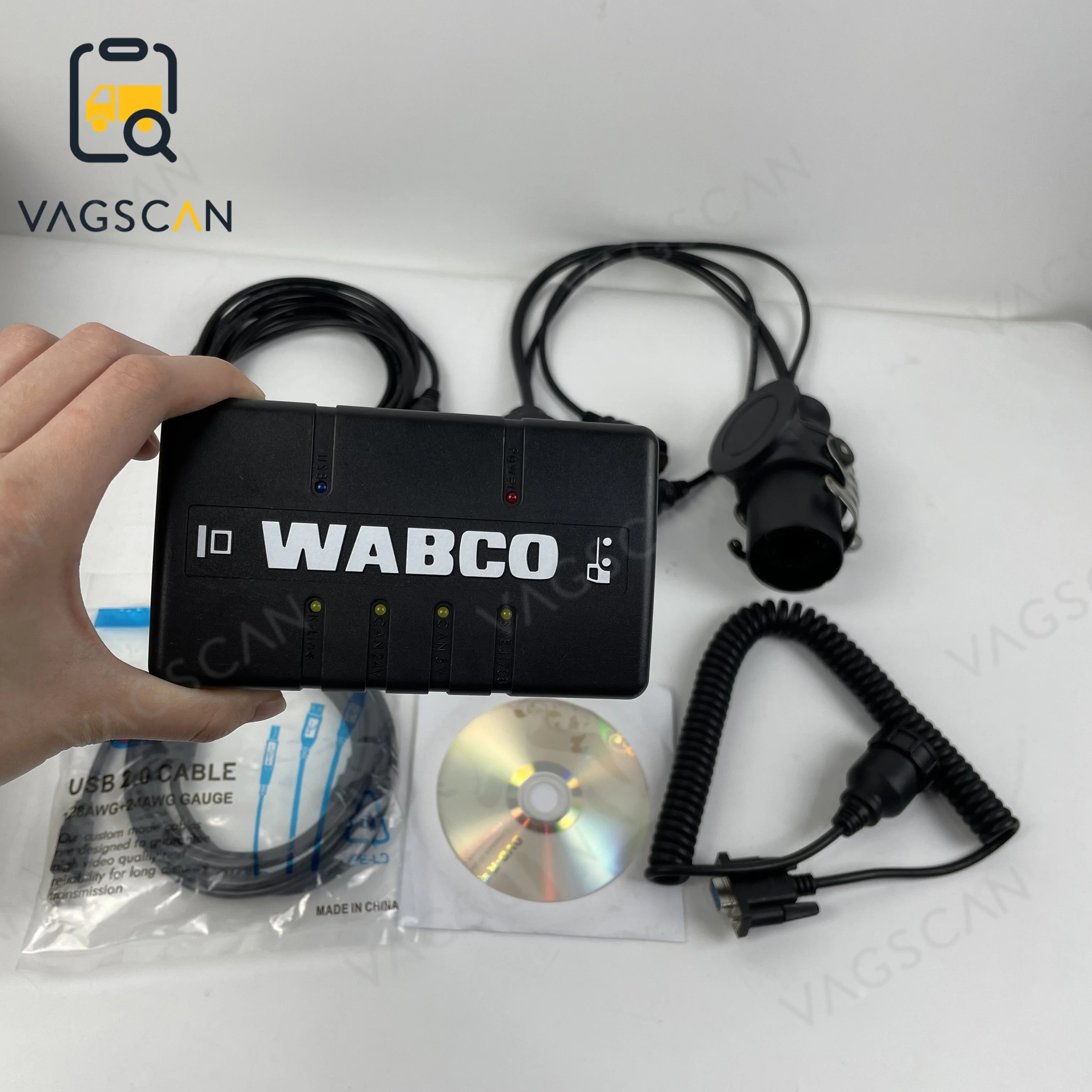 2023 WABCO Diagnostic KIT - Heavy Duty Scanner for Trucks