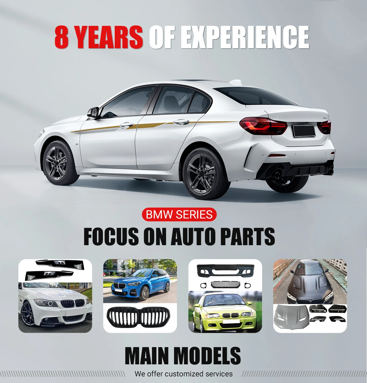 New Primer Body Kit Car Facelift Body Parts For Bmw X1 F48 2015+ - Buy ...