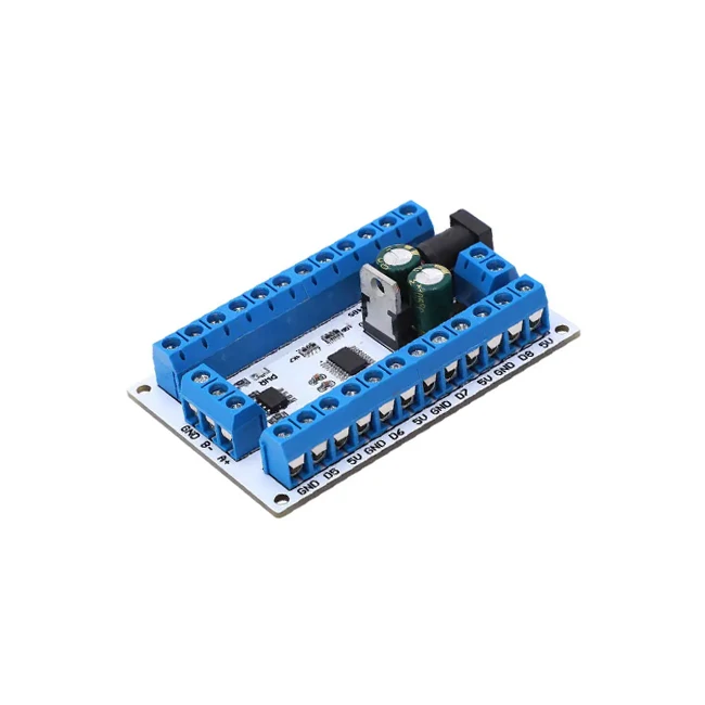 8-channel Rs485 Ds18b20 Sensor Board Modbus Rtu Paperless Recorder Plc ...