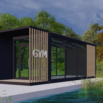 Modern Prefabricated Building Backyard Outdoor Garden Gym Room Studio ...