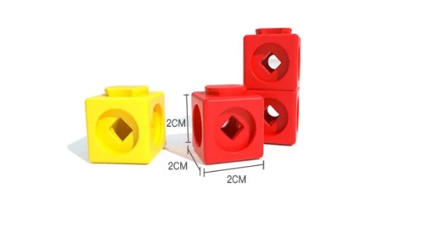Kindergarten Learning Activity - Number Counting Blocks