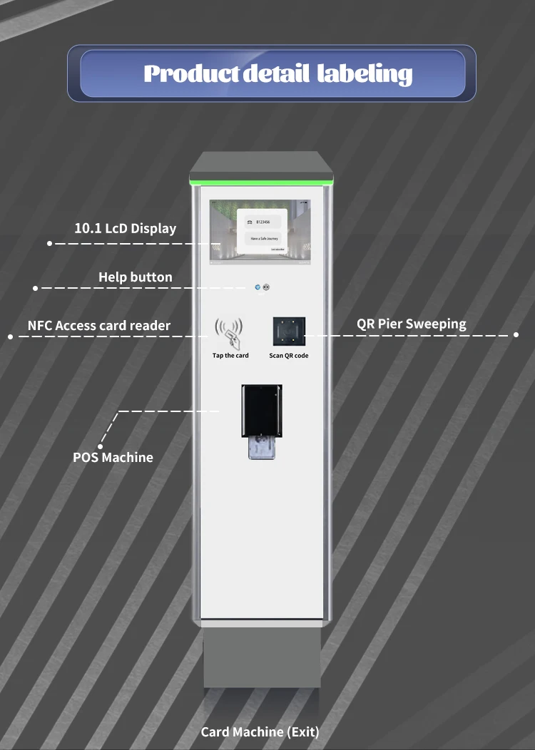 Smart Parking Lot Ticket System with QR Code Dispensing