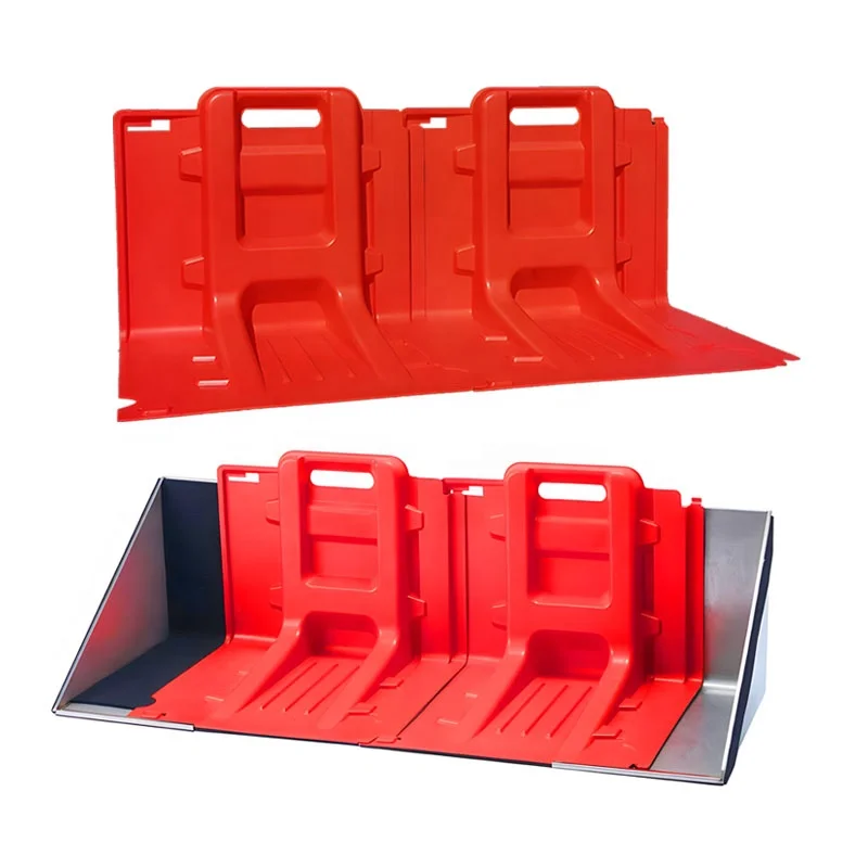 Temporary Portable Plastic Water Flood Barriers 50cm 60cm 75cm 110cm ...