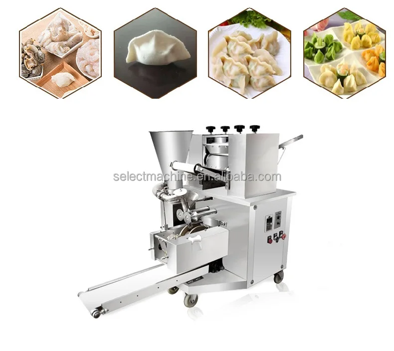 Automatic Fried Potsticker Sacottini Maker/ Steamed Dumpling Making ...