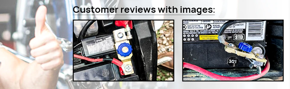 Motorcycle Battery Disconnect Cut Off Switch 6V 12V 24V Negative Post ...