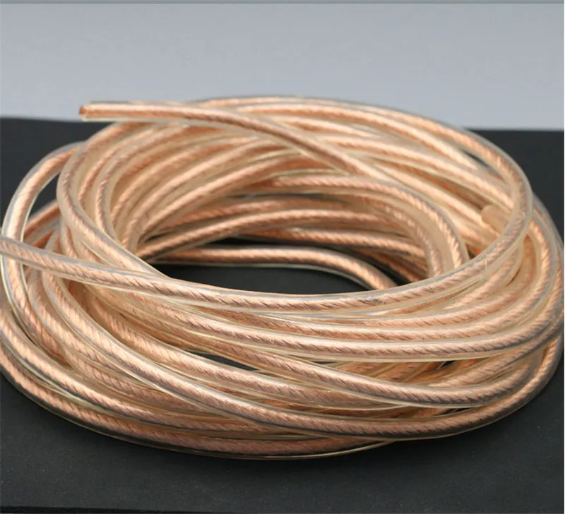 Clear Flexible Grounding Cable - Copper with PVC Jacket