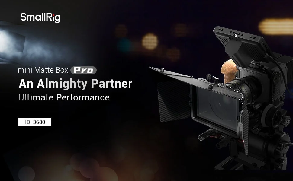Smallrig Mini Matte Box PRO - Versatile Filter Solutions