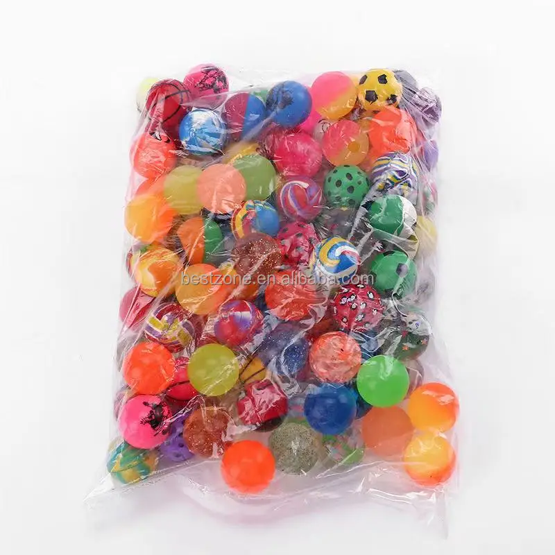100% a Grade 45mm Rubber Bouncing Ball Good Jumping Bouncy Balls ...