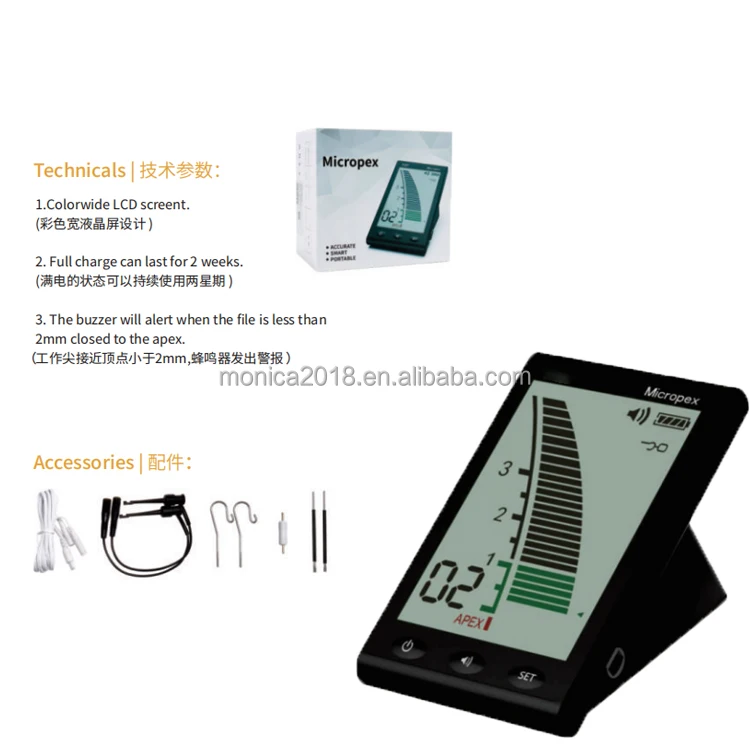 Dental Endodontic Portable Orthodontic Root Canal Treatment Mini Apex ...