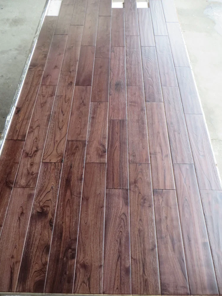 Alibaba.com: Prefinished Rustic Asian Teak (Robinia) Solid Hardwood ...