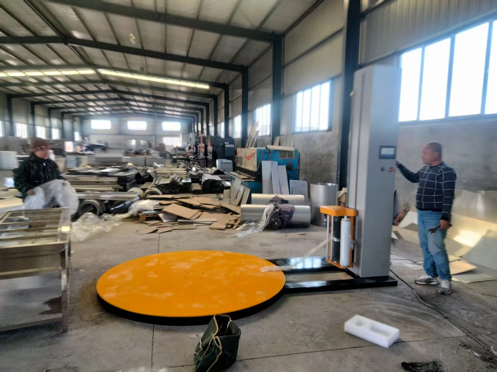 TP Series 1300kg Weight Auto Wrapping Machine Gluing Function for Food ...