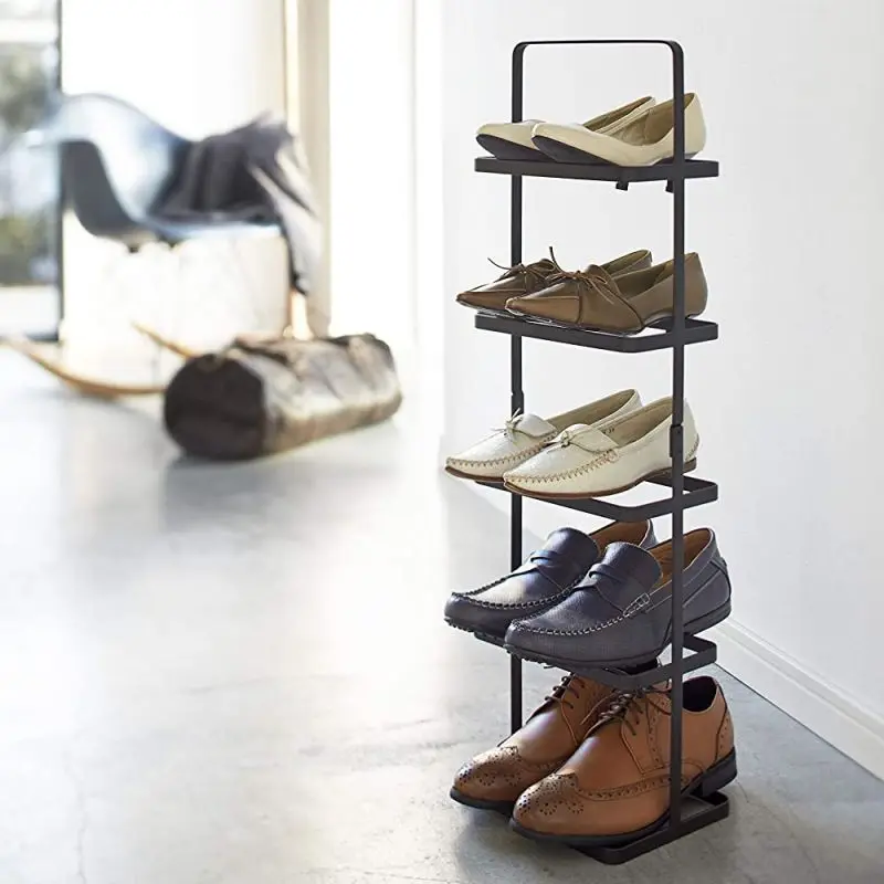 2 Tier Folding Stackable Metal Iron Shoe Rack - Buy Iron Shoe Rack ...