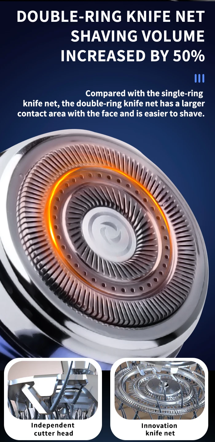 Mini Portable Shaving Machine Km-C52 for Men - Fast & Safe