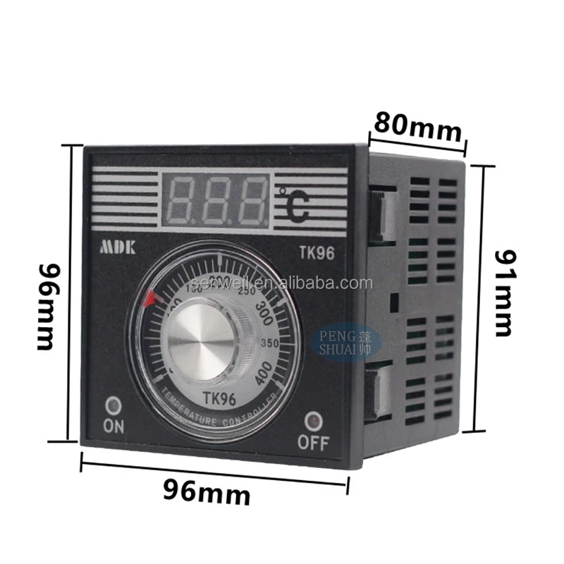TEL96-9001 AC220V/380V Digital Temperature Controller for Baking Ovens