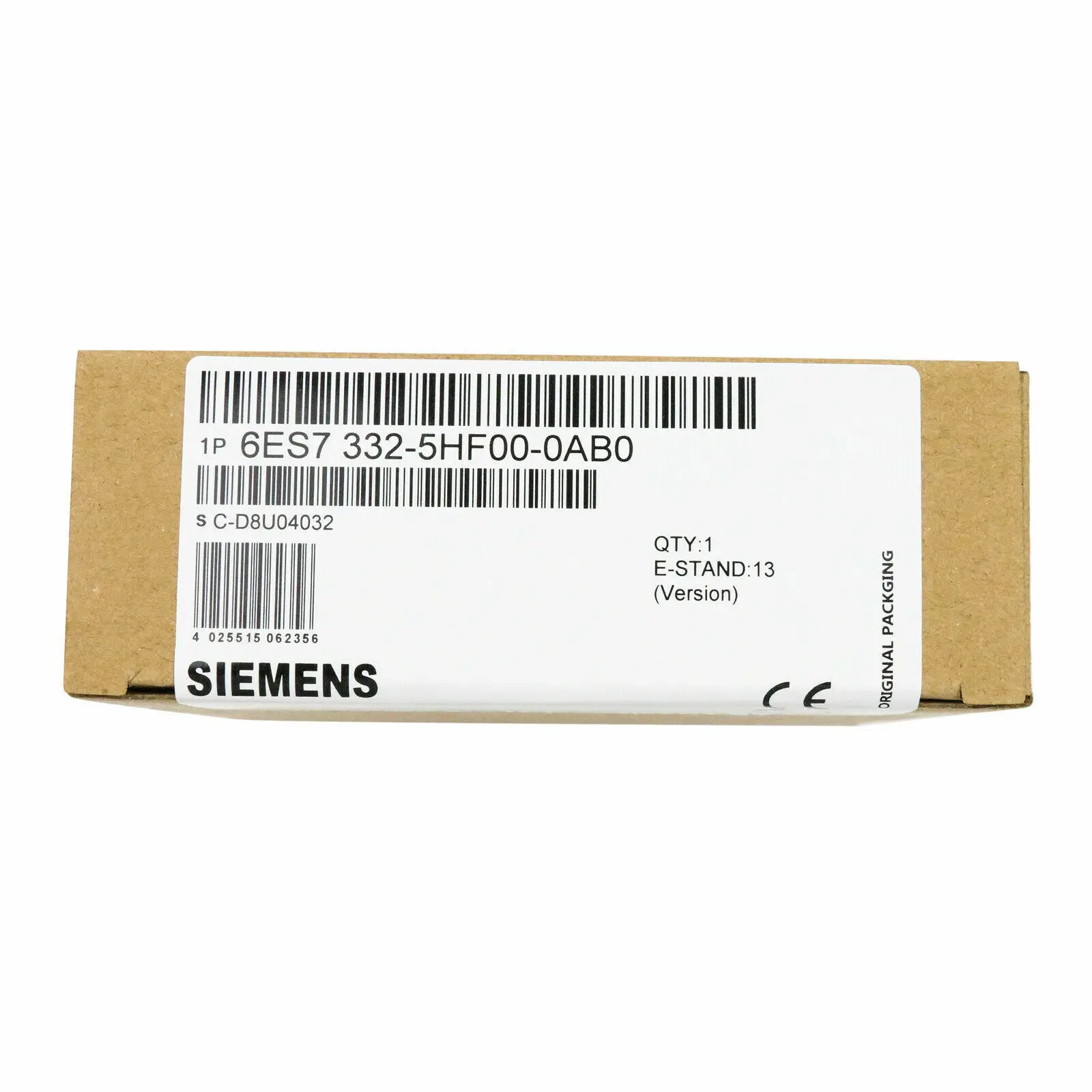 Siemens Simatic S7 300 Analog Output Sm 332 Isolated 8 Ao 6es7332 5hf00