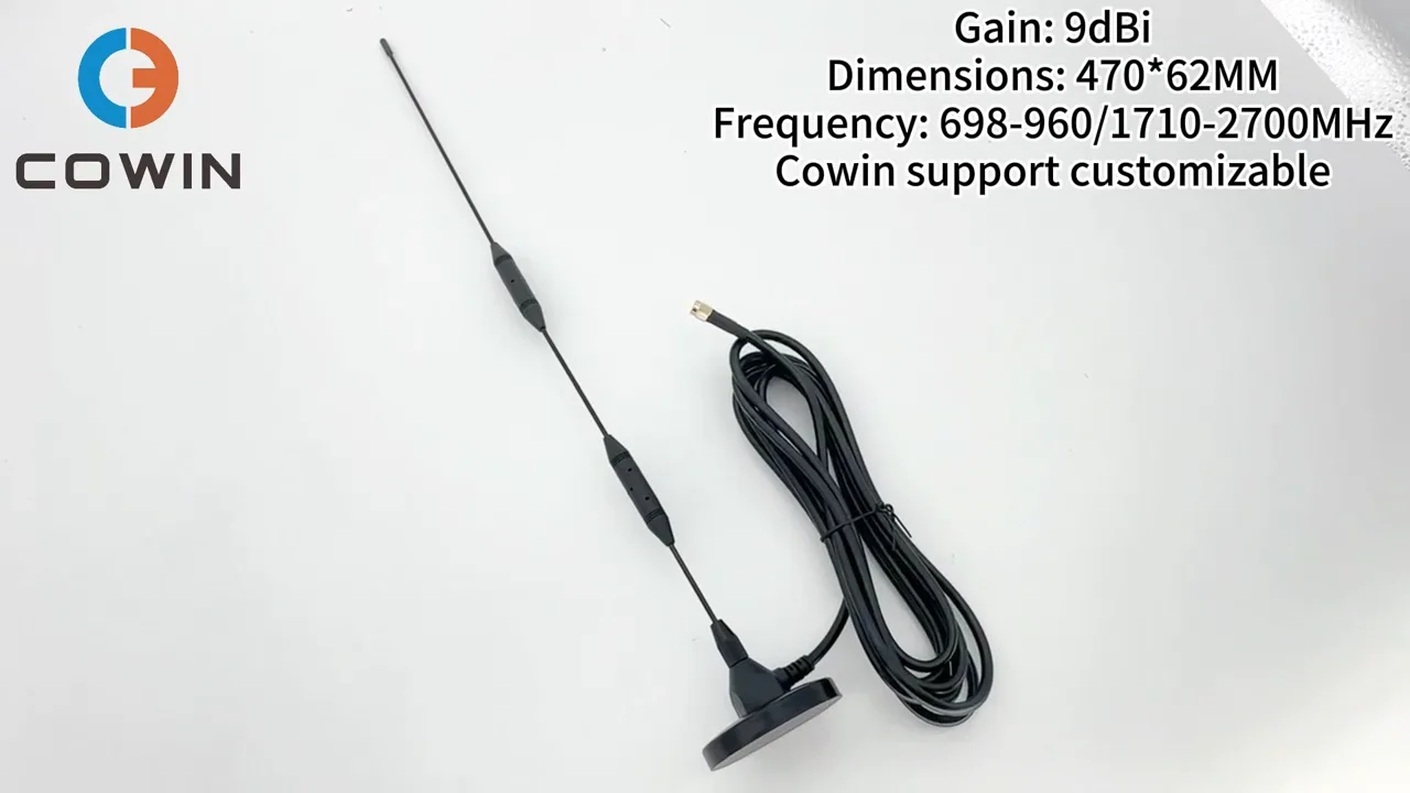 Magnetic Base Lte 4g Module External Antenna 700-2700mhz For Lte Router ...