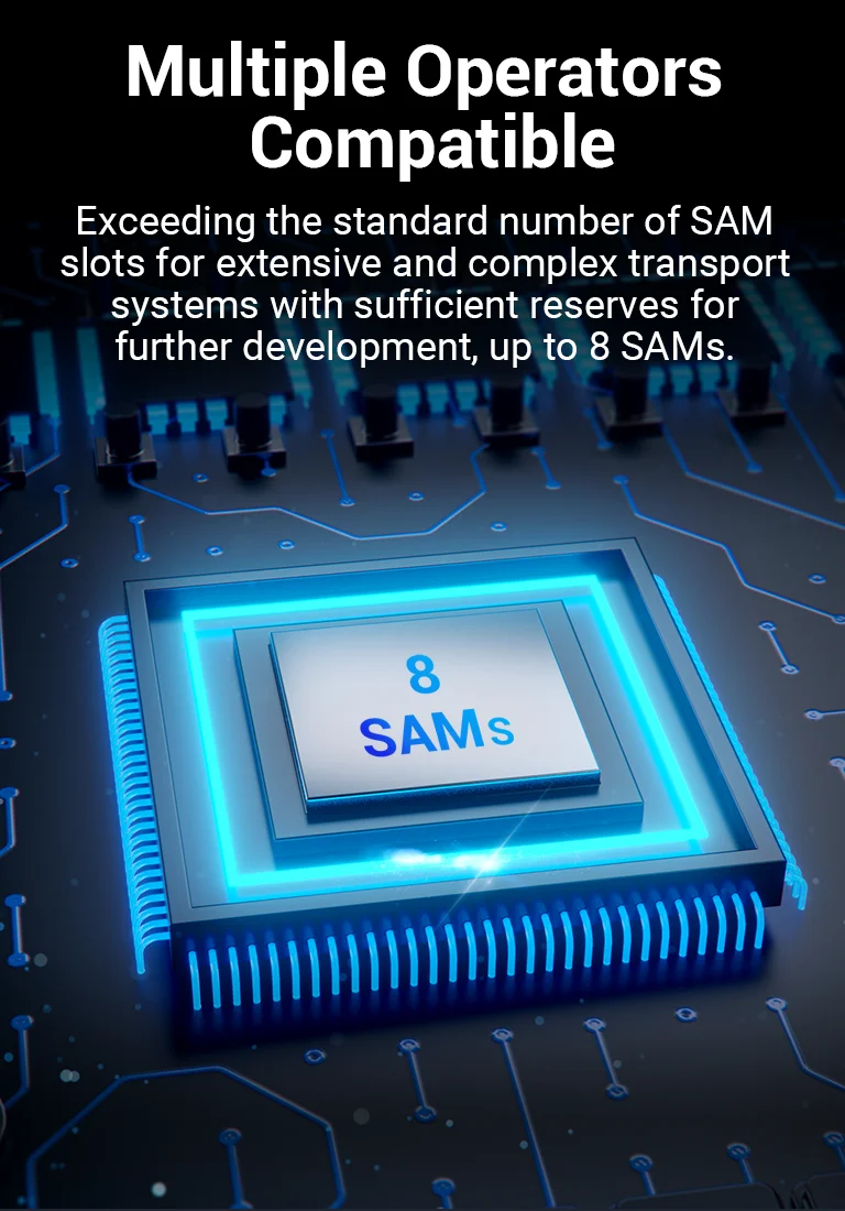 Smart Mobility Payment Rfid Contactless Bus Ticket Card Validator for Bus