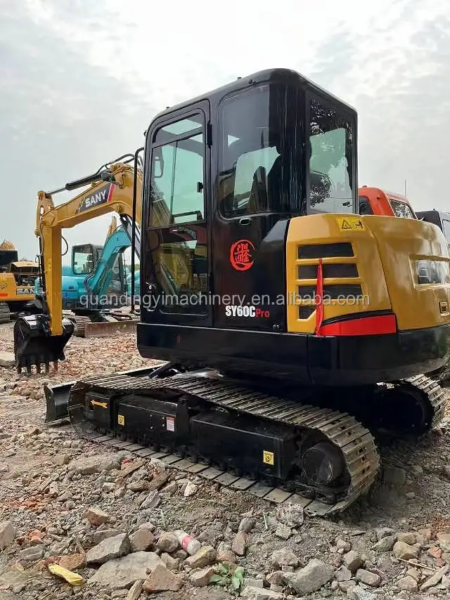 Refabricated Used Sany Sy60c Pro Crawler Excavator Low Price Chinese ...