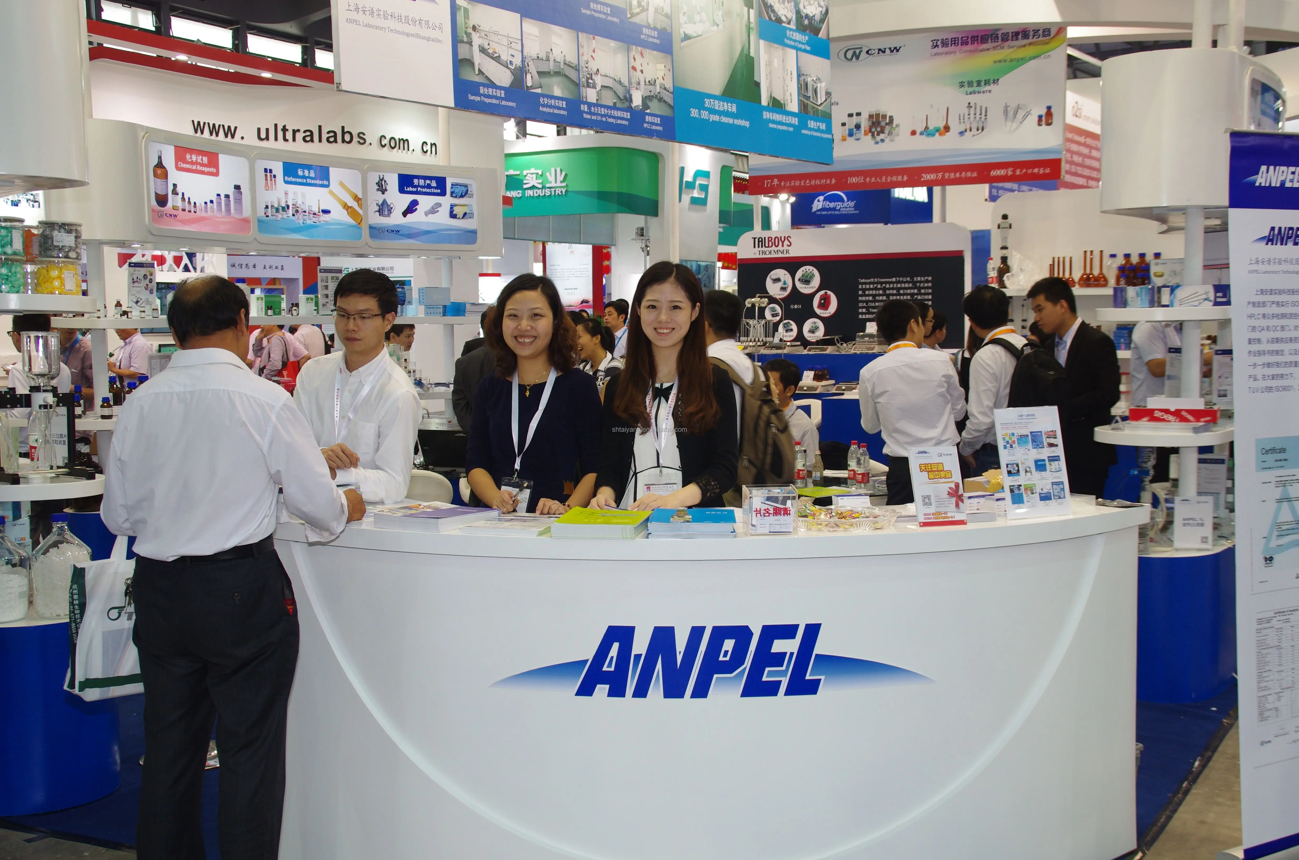 Anpel Electrical High Speed Separatory Funnel Shaker For Laboratory ...