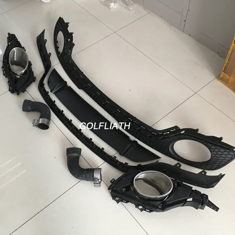 TTRS Style PP Rear Bumper Lip Diffuser for Audi TT MK2