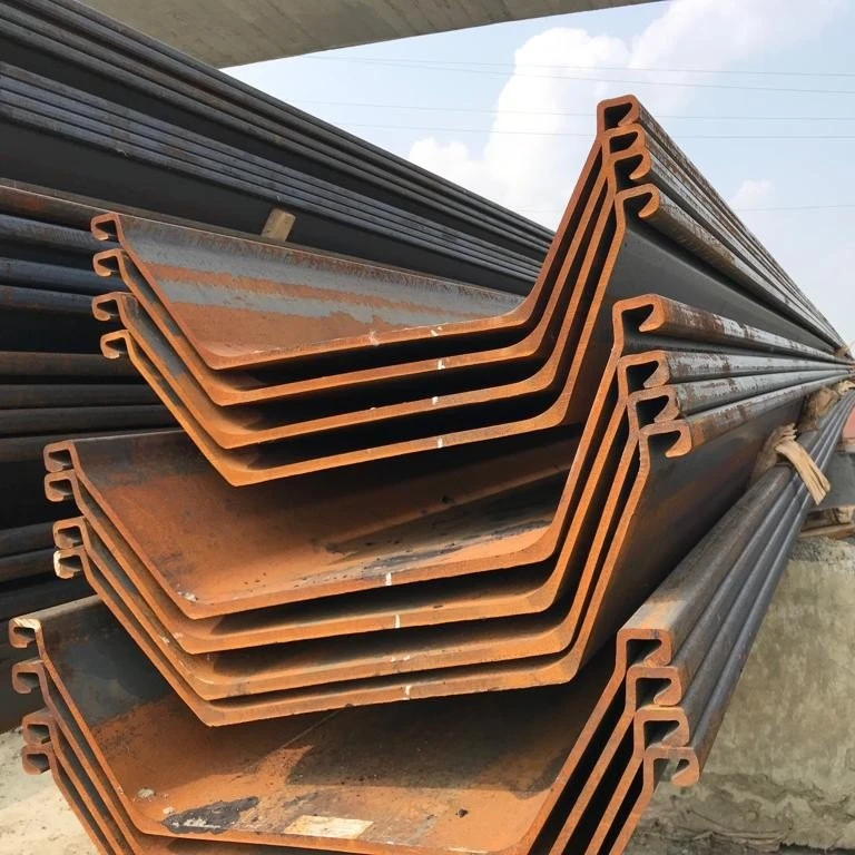 Interlocking Trench Sheets Pile Corrosion Protection U Z Type Profile ...