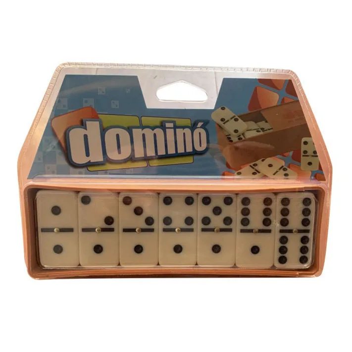 Custom Plastic Double 6 Dominoes Set Educational Toy - Buy Custom ...