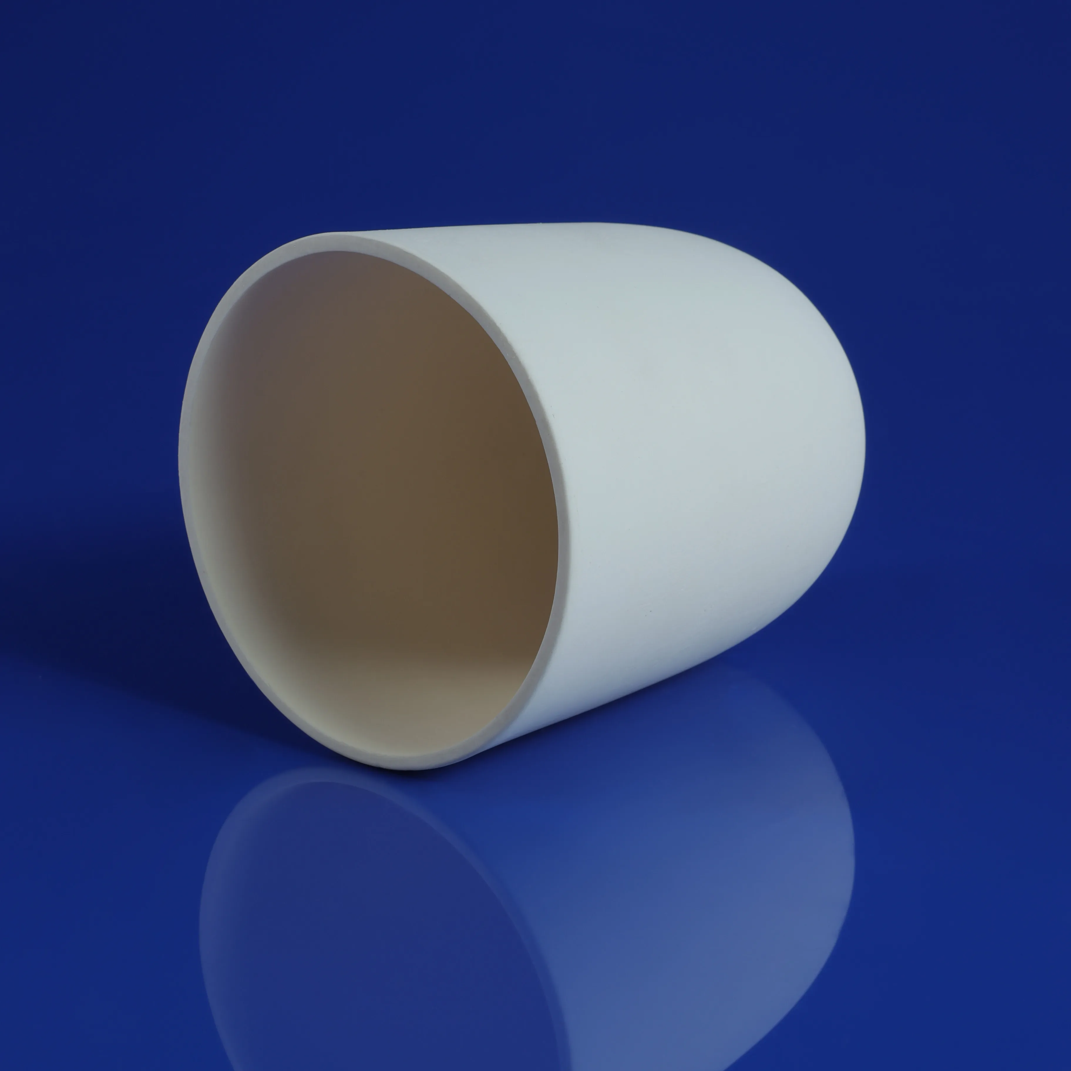 99% Al2o3 Alumina Curved Conical Ceramic Crucible - Buy Alumina Ceramic ...
