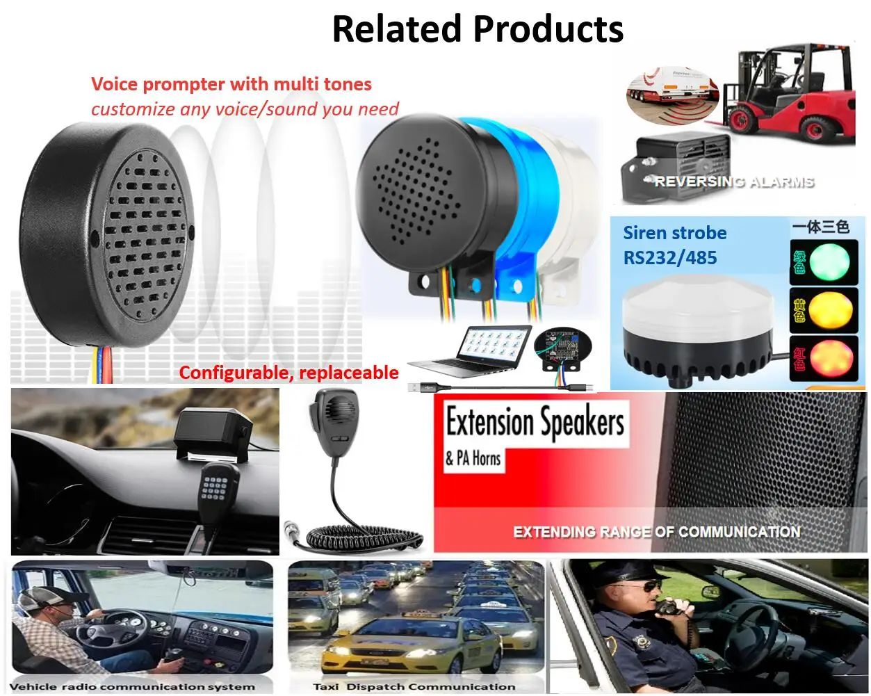 EV Pedestrian Warning Sounds - Customisable MP3 Generators