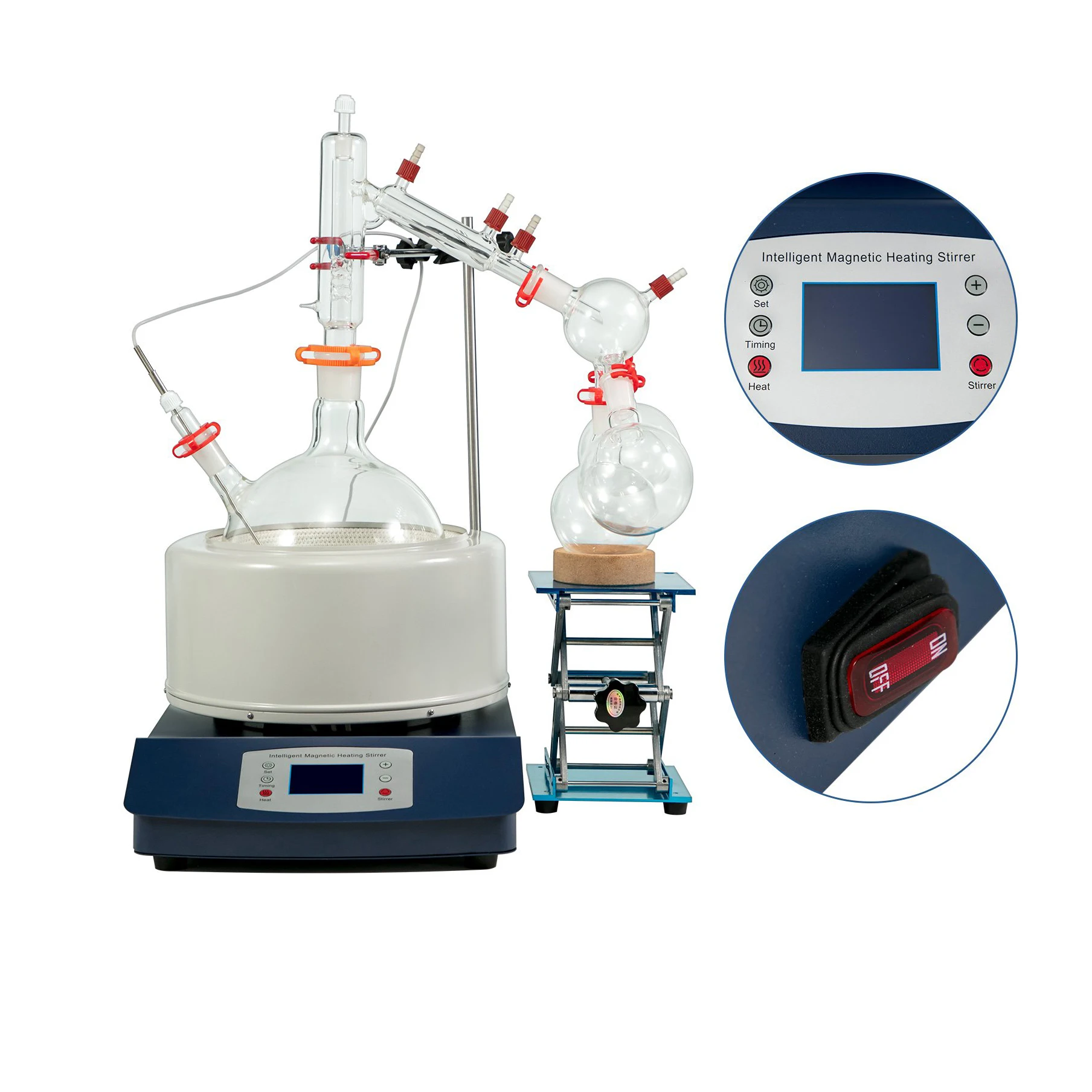 ASK 1l labx mini lab scale 500ml short path glassware essential oil ...