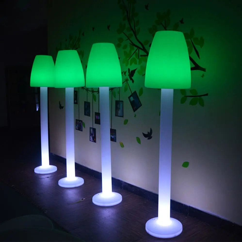 Umbrella Style Led Lighted Pillars Plinth With Crystal Pedestal Stand ...
