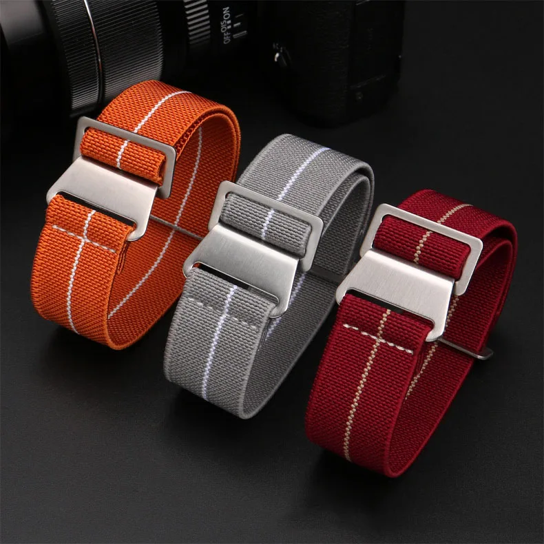 Oem 27 Striped Colors Watch Bracelet Parachute Fabric Nylon Watch Band ...