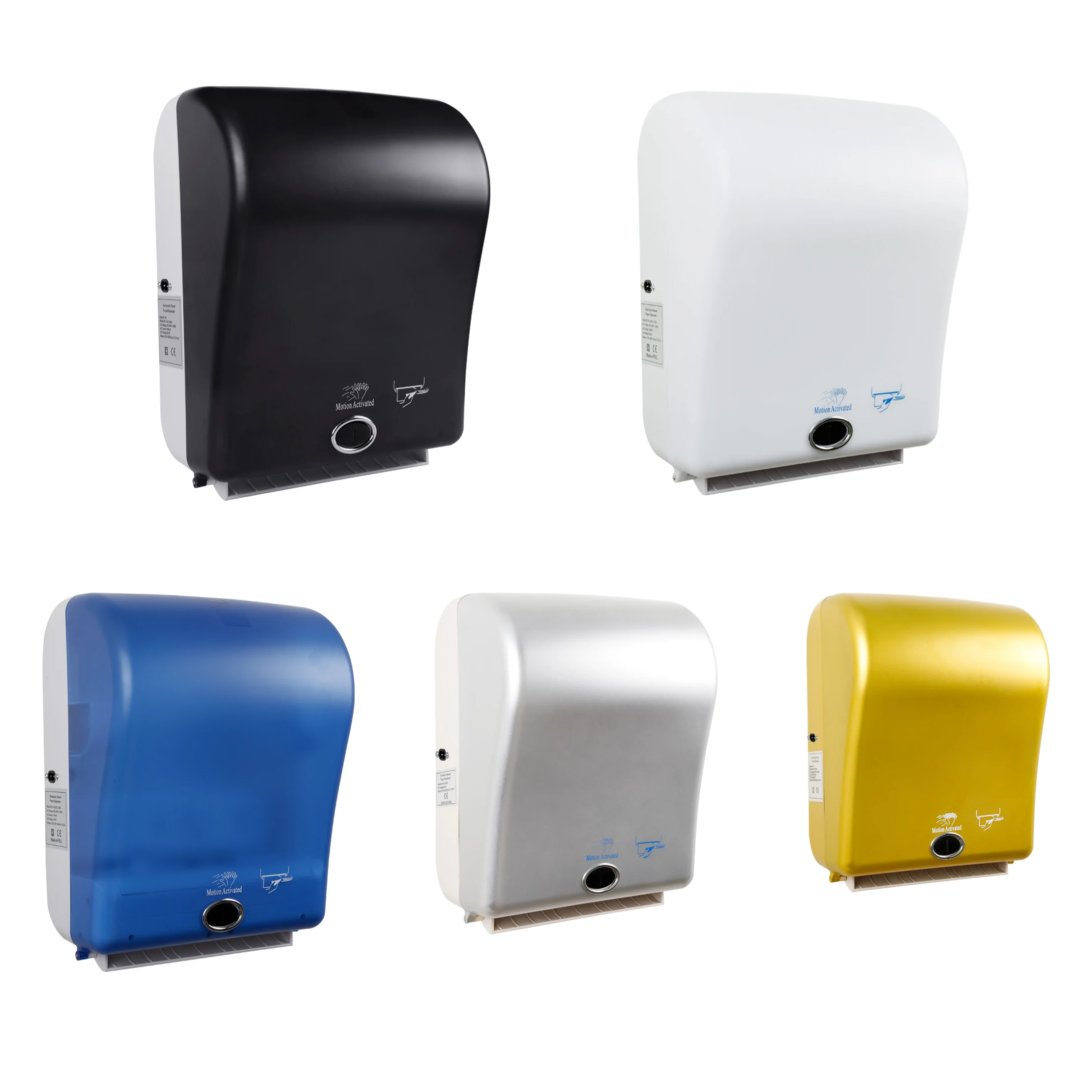 Auto Cut Hand Automatic Infrared Sensor Jumbo Toilet Tissue Roll Wall ...